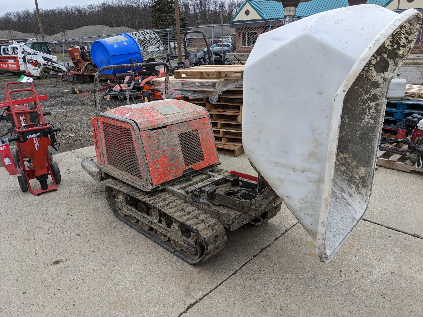 Concrete Buggy 16 cubic ft - McAuliffe's Rental